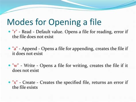 Python Files Directories Part15 Pptx Operating Systems Computer Software And Applications