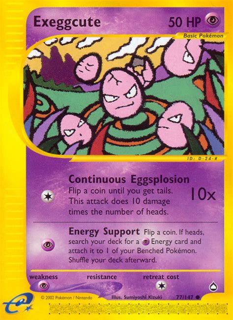 Exeggcute Pokémon Detail
