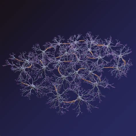 Neural Network 3d Model 119 C4d Ma Fbx Obj Free3d