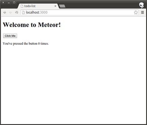 Github Ovcharikmeteor Getting Started Урок для хабры Разработка первого метеор приложения