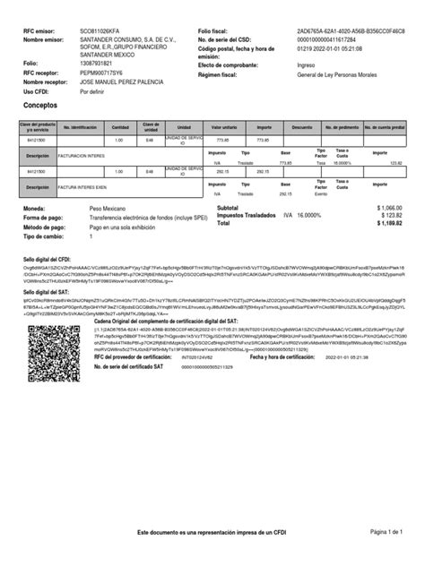 Conceptos 84121500 1 00 E48 Unidad De Servic Io 773 85 773 85 Pdf Economias Dinero