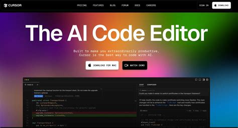 AI Tools Cursor Cursor ist ein KI gestützter Code Editor der auf Visual Studio Code basiert