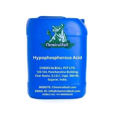 Hypophosphorous Acid 6303 21 5 Chemical Bull Pvt Ltd