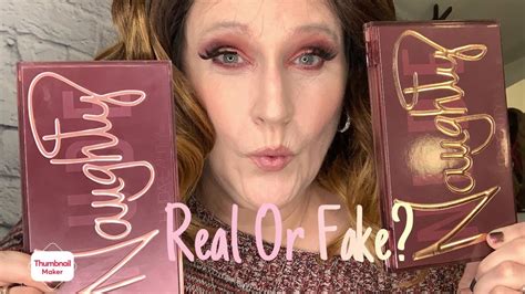 😮real Vs Fakehuda Beauty Naughty Nudes Palettehow To Spot A Knockoff