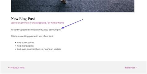How To Show Last Updated Date On Wordpress Posts And Pages
