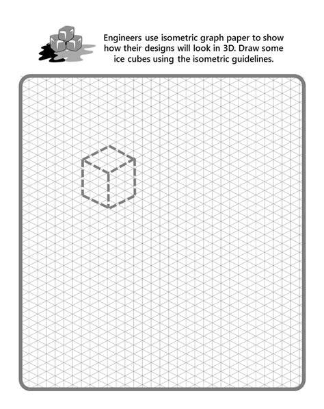 Orthographic Grid Paper Pltw