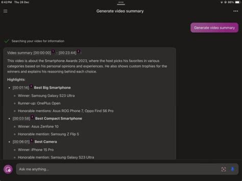 Microsoft Edges Advanced Copilot On Ios Android Gets Video Summary