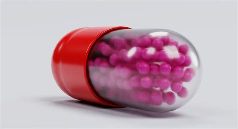 알약 5 3d 모델 19 3ds Blend Dae Obj Fbx Free3d