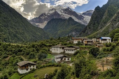 连绵不断的喜马拉雅山脉高清风景壁纸美图 11 配图网