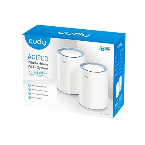 Wireless Range Extender Cudy M1200 Ac1200 Wi Fi Mesh Solution Pevex