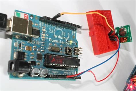 How To Use 315mhz Rf Transmitter And Receiver Modules With Arduino How