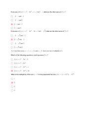 Zeros Of Polynomial Functions Review Pdf Course Hero
