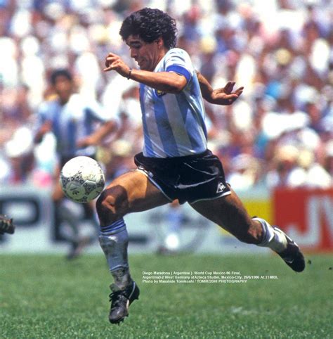 La Otra Foto Histórica De Maradona En La Final Del Mundial 86