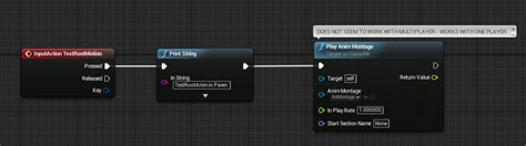 Does Root Motion Replicate Without Extra Tricks Multiplayer And Networking Unreal Engine Forums