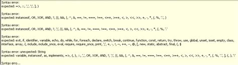 Php Syntax Error When Using File Operation Functions In My