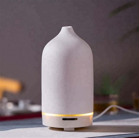 Ceramic Essential Diffusion Humidifier Ultrasonic Atomizer Essential Oil Aroma Diffuser Aroma