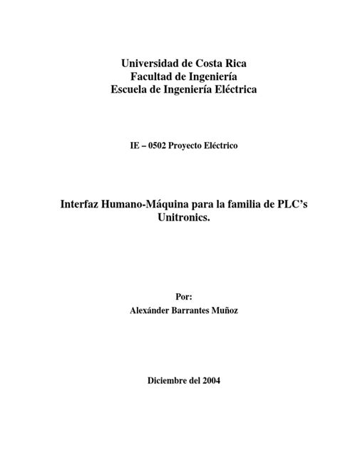Scada Unitronics Pdf Pdf Scada Controlador Lógico Programable