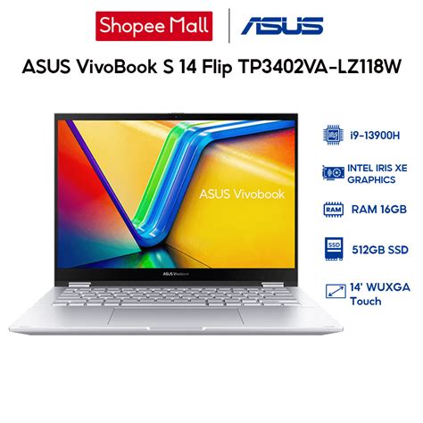 Nhập ELGAMEFEB giảm Laptop ASUS VivoBook S Flip TP VA LZ W i H GB GB