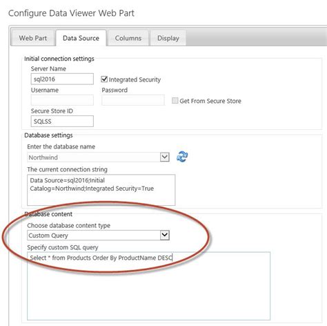 Data Source Tab Data Viewer Web Part For Sharepoint 2013 2