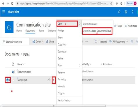sharepoint online o365 how to edit pdf file in sharepoint online