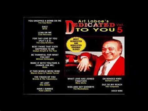 Art Laboes Dedicated To You Vol5 Youtube