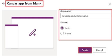 power apps checkbox value