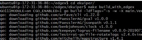Build And Run On Linux On X X EdgeX Foundry Documentation