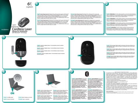 Logitech Far East Mrcq142 Bluetooth Mouse User Manual 620 000248 Front