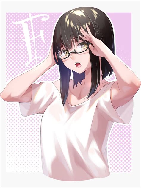 Sumika Fujimiya Isekai Ojisan Anime Glas M Dchen Das Wei Es T Shirt Tr Gt