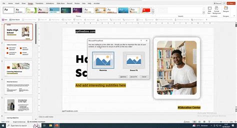 How To Resize PowerPoint Or Google Slides Page