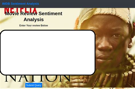 movie review sentiment analysis devpost