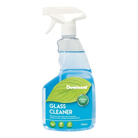 Glass Cleaner RTU 750mL Bottle - Dominant