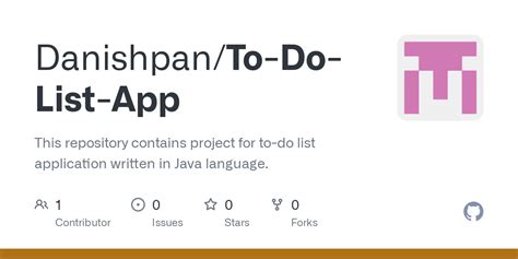 Github Danishpanto Do List App This Repository Contains Project For