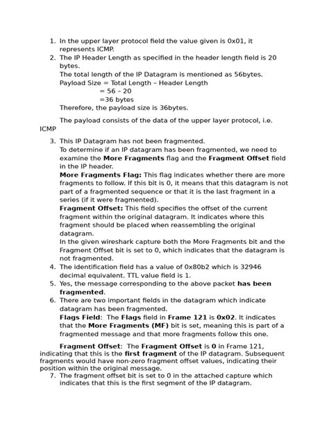 Computer Network Assignment 1 Pdf Internet Protocols Network