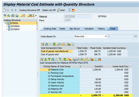 Sap Product Costing Part 1 Aumtech Solutions Sap Training