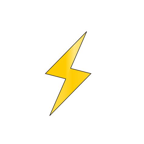 Lightning Bolt Icon Lightning Bolt Vector Or Clipart 4263220 Vector Art At Vecteezy