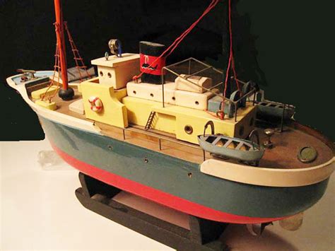 ITO SS Moby Dick Fleetline Boat Toy Antique Toys Library
