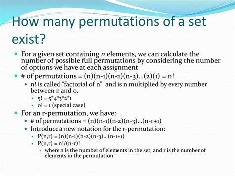 Ppt Permutations And Combinations Powerpoint Presentation Free