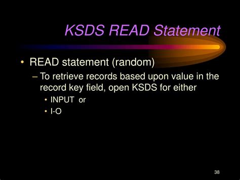 Ppt Vsam Ksds And Cobol Powerpoint Presentation Free Download Id