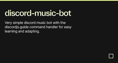 Discord Music Bot Codesandbox