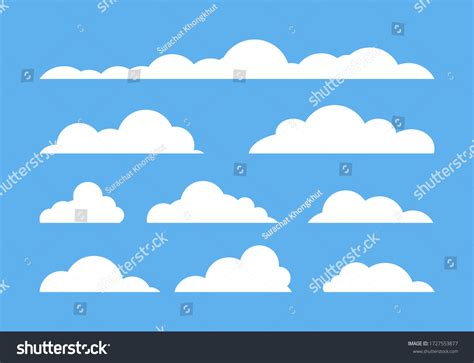 Cloud Flat Images Stock Photos Vectors Shutterstock