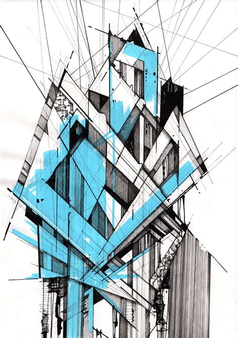 Abstract Architectural Rendering
