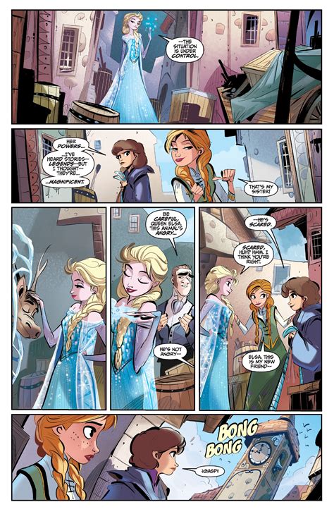 Frozen Comic