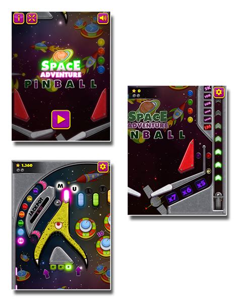 Pinball Space Adventure Html5 Arcade Game By Codethislab Codecanyon
