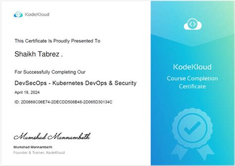 Shaikh Tabrez On Linkedin Devsecops Kubernetes Devops Security Cybersecurity Techskills
