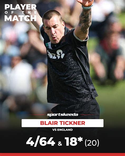 Blair Tickner Starred With The Ball Sportskeeda Cricket Facebook