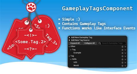 Gameplaytags Component In Code Plugins Ue Marketplace