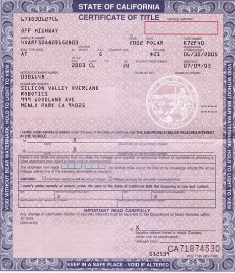 Original Título De Carro Evita Fraudes Al Comprar
