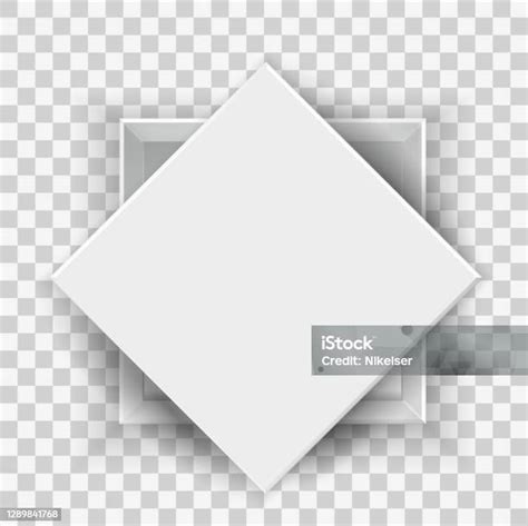 흰색은 디자인과 로고에 대한 투명 배경에 격리 커버 상단과 전면 보기 3d 큐브와 빈 상자를 열었다 소프트웨어 장치 제품에 대한 현실적인 빈 패키지 골판지 상자 벡터 0명에