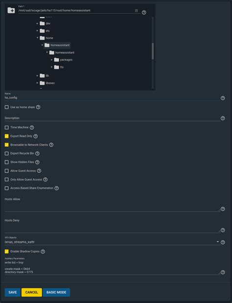 Installation Of Home Assistant On Your Freenas Community Guides Home Assistant Community